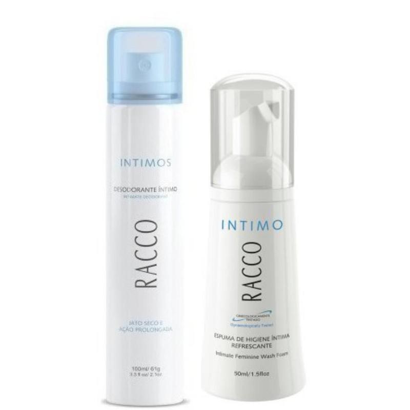 Kit Racco Higiene Intima Com Desodorante+ Espuma Refrescante ...