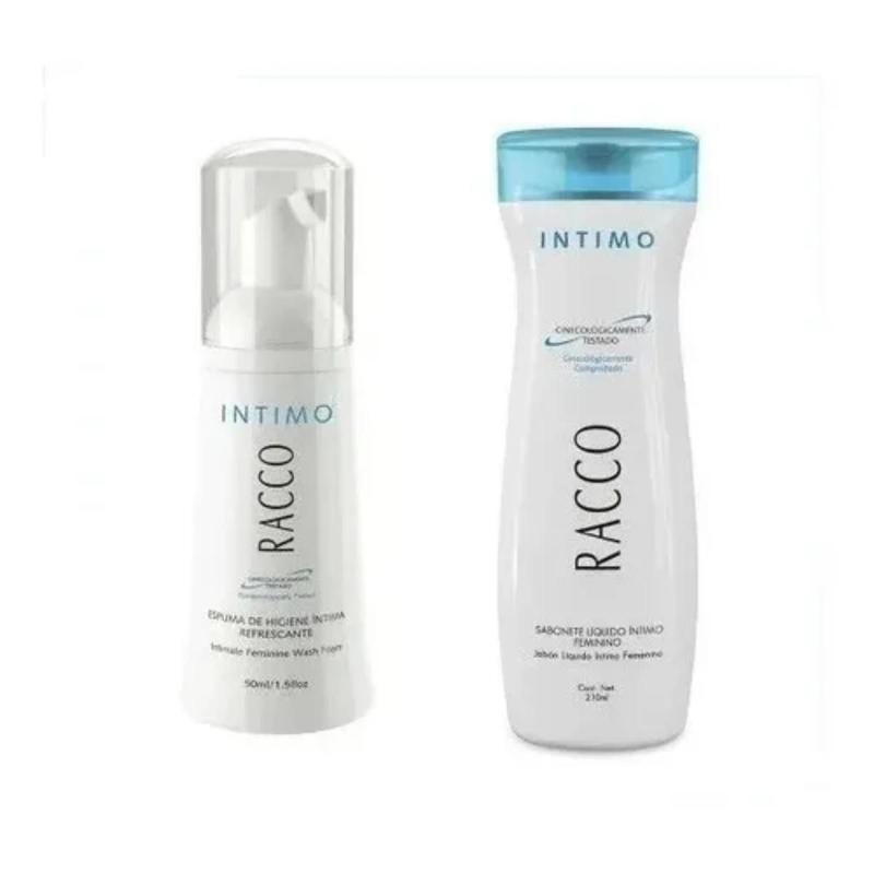 Kit Racco Higiene Intima Com Sabonete + Espuma Refrescante - Sabonete ...