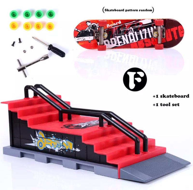 Kit Rampa Deck Radical Skate Dedo Fingerboard Graffiti F - Mega Block ...