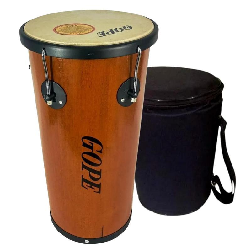 Kit Rebolo Tantan Gope 10 x 50 Madeira Cônico Couro Lme5010tma + Capa ...