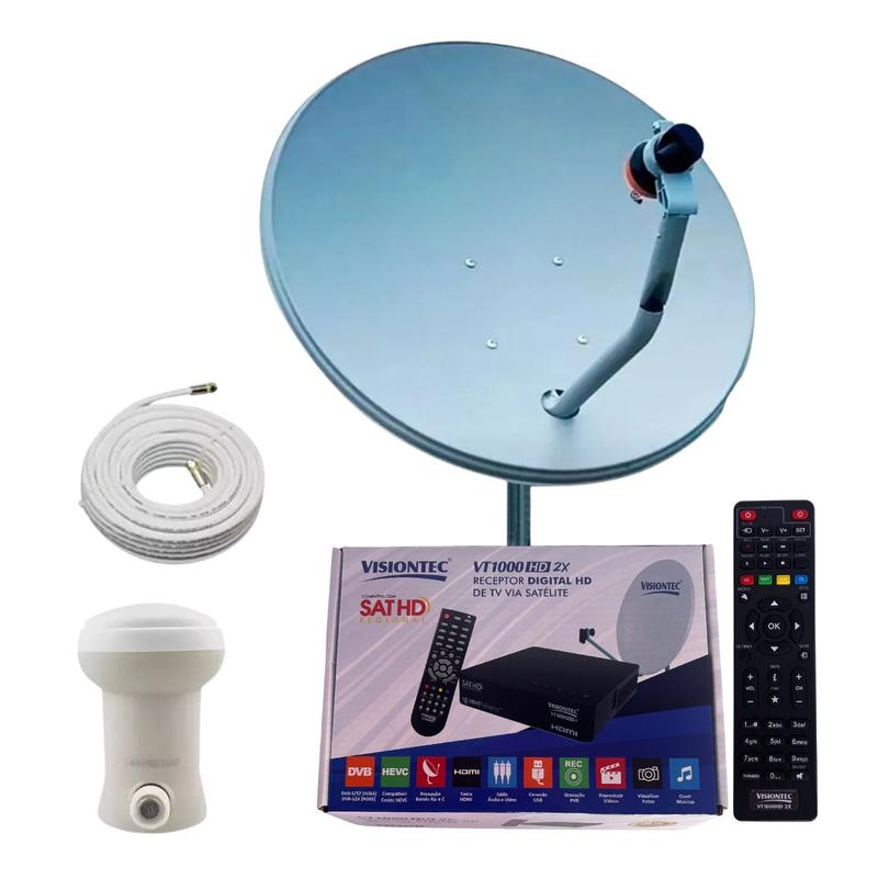 Kit Receptor Digital Visiontec - Receptor - Magazine Luiza