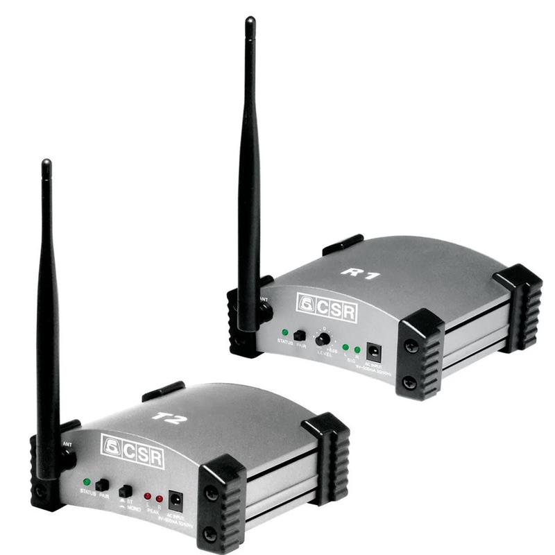 Kit Receptor + Transmissor de Áudio Wireless R1/T2 - CSR - CSR ...