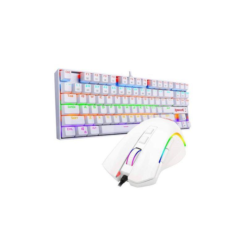 Kit Redragon Essentials K552Rgb Ba Branco - Kit Gamer - Magazine Luiza