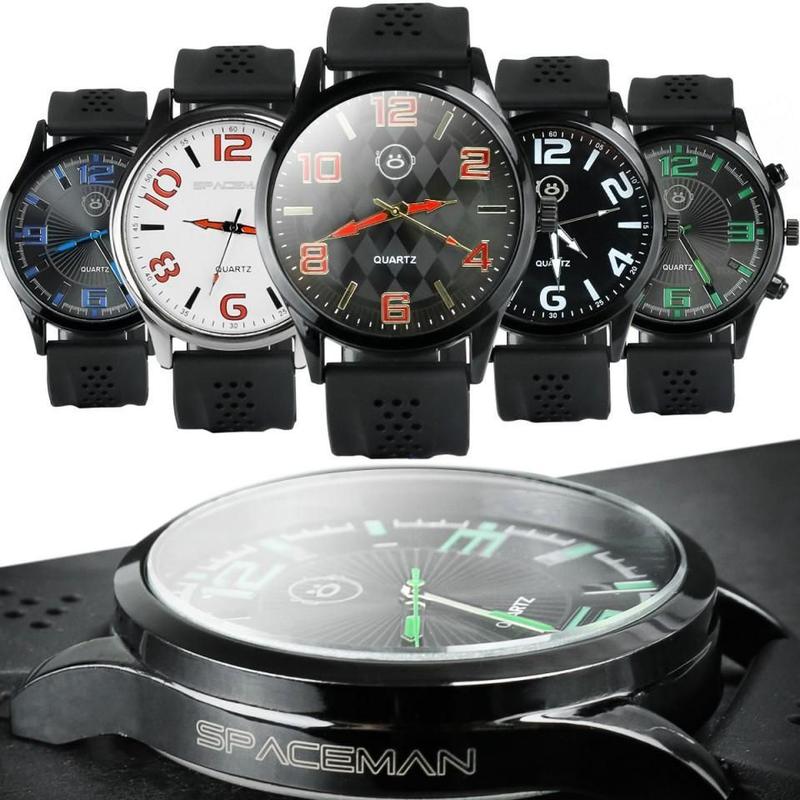 Kit Relogio Masculino Analogico Preto Silicone 24H - Orizom - Kit ...