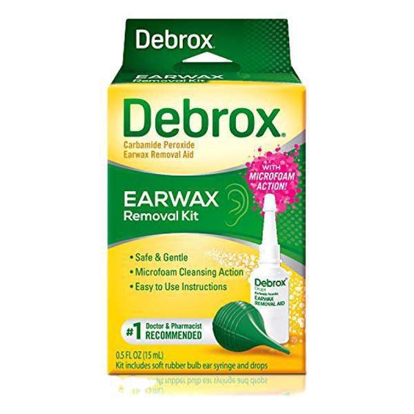 Kit Removedor De Cera Dos Ouvidos Debrox 15 Ml - Terapia Alternativa ...