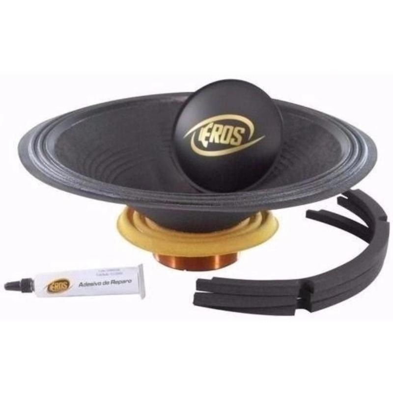 Kit Reparo Original Eros Woofer E-312 LC 12 Polegadas 400W RMS 8 Ohms ...