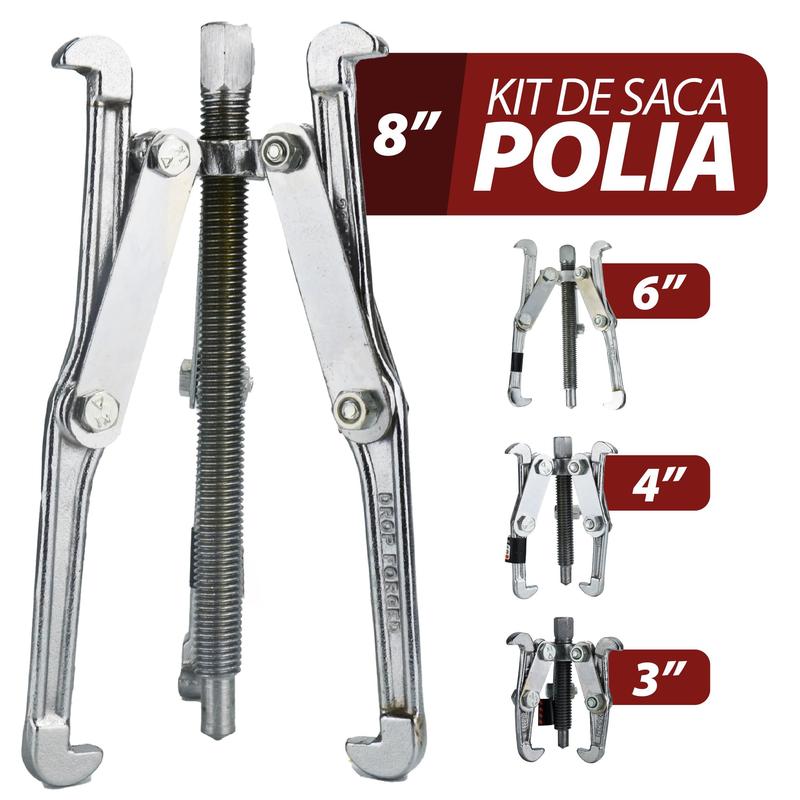 Kit Saca Polia Rolamento Bucha Engrenagens 75-200mm Starfer - Rolamento ...