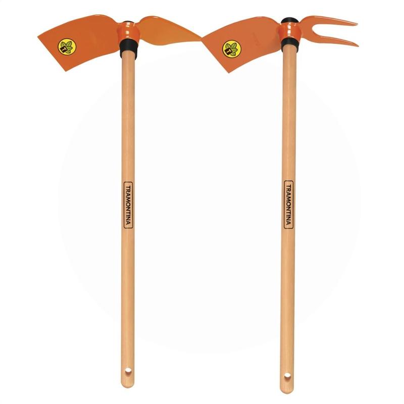 Kit Sacho Metalico Coracao + Sacho Enxadinha Met. 2 Pontas - Tramontina ...