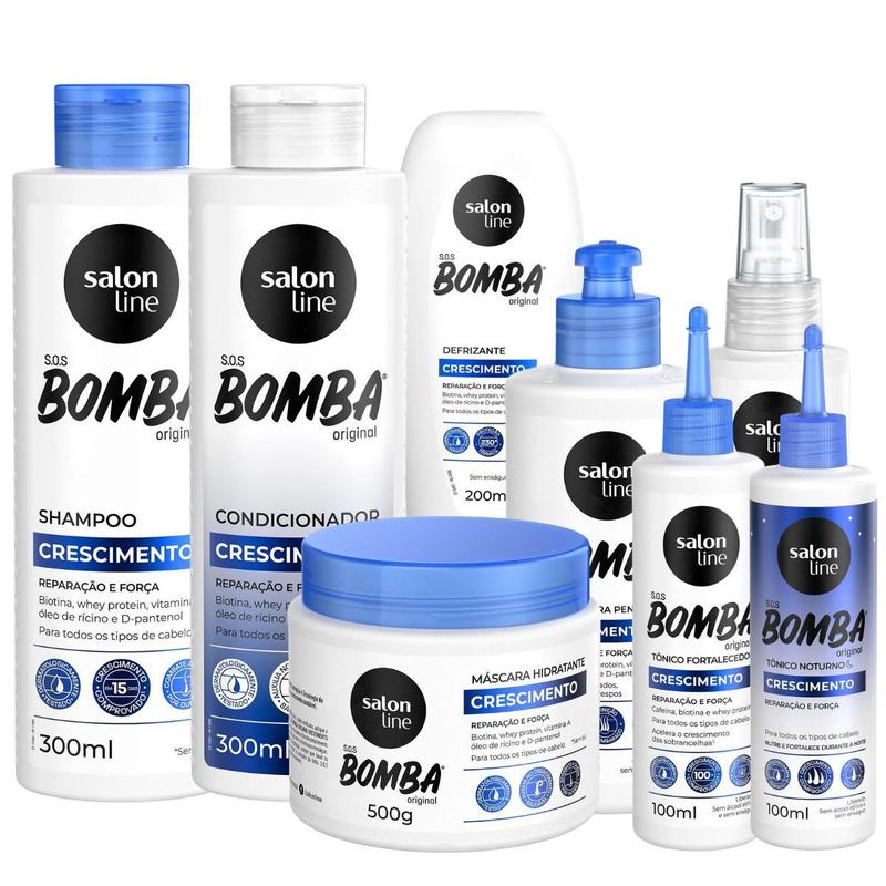 Kit salon line sos bomba crescimento c/8 - Kit de Tratamento para ...