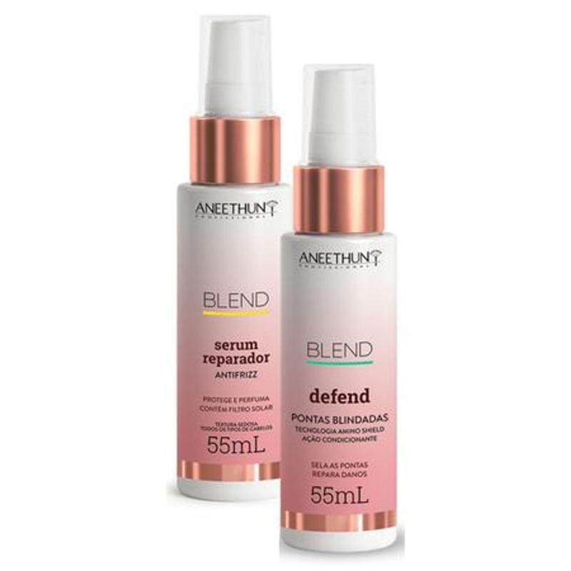 Kit Serum E Defend Aneethun Blend System Reparador De Pontas - Kit de ...
