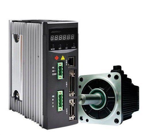 Kit Servo Motor Adtech ACH-08075DC+ Servo Drive Adtech QS7AA020M + Cabo ...