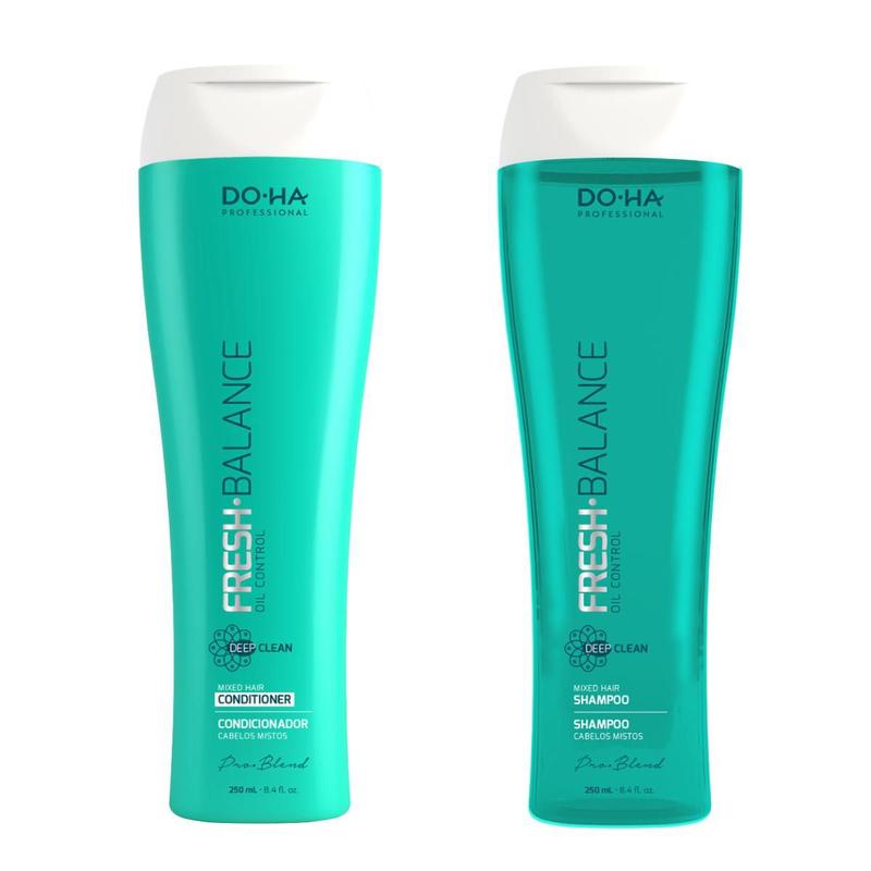 Kit SHam+Cond Detox e Controle de Oleosidade Fresh Balance DO.HA - DO ...