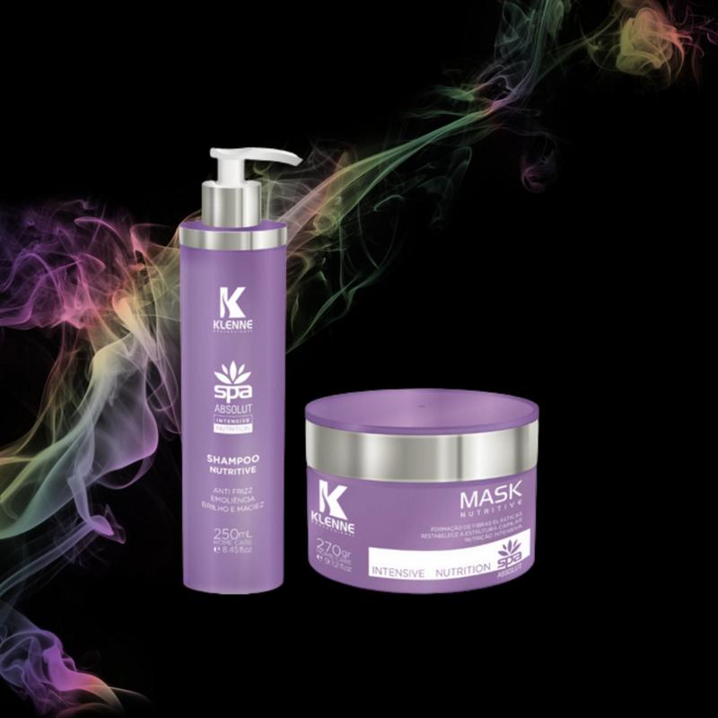 Kit Shampoo + Máscara - SPA ABSOLUT Nutrição Intensiva - Klenne ...