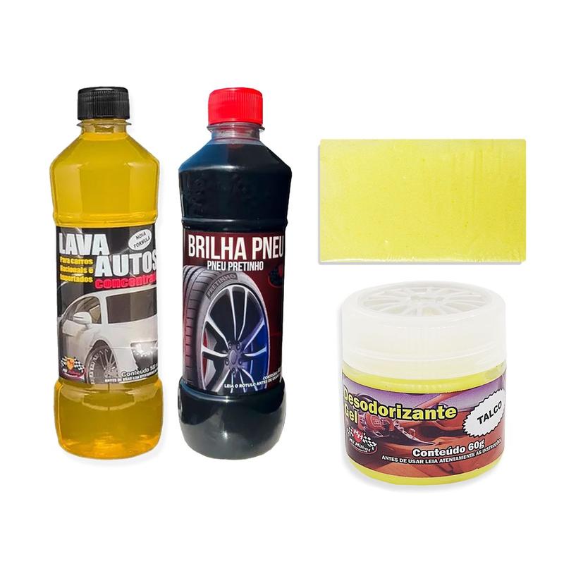 Kit shampoo+pretinho+esponja+cheiro talco mil milhas - Desodorante para ...