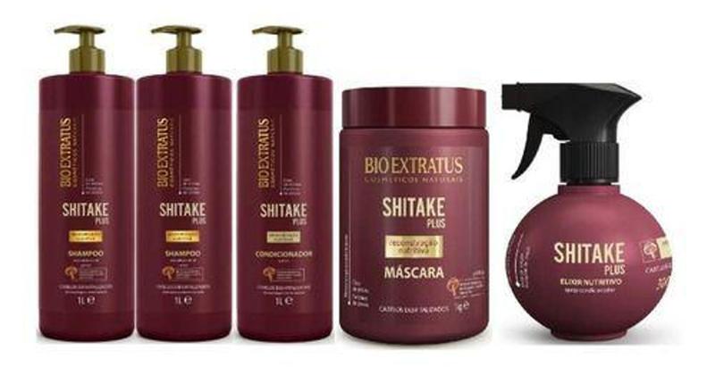 Kit Shitake Plus 2 Sh + Cd 1l + Más 1kg+ Elixir Bio Extratus - Kit de ...