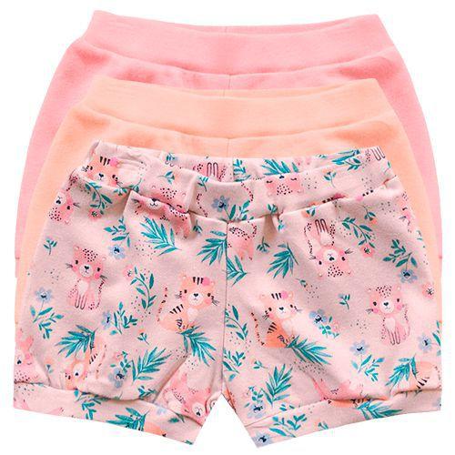 Kit Short Bebê Suedine Kiko Baby C/3 - Kiko e Kika - Bermuda e Short de ...
