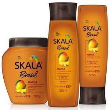 Kit Skala Manga e Castanha do Pará 3 Itens - Máscara Capilar - Magazine ...