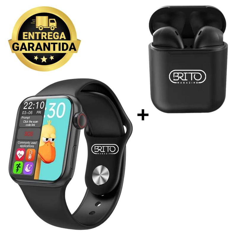 Kit Smartwatch Hw12 + Fone inPods 12 Bluetooth - Wearfit pro ...