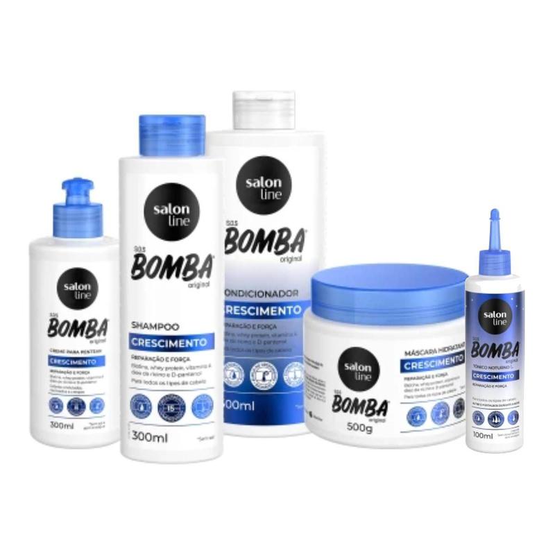 Kit Sos Bomba Turbo Salon Line Com 5 Produtos - Original - Kit de ...