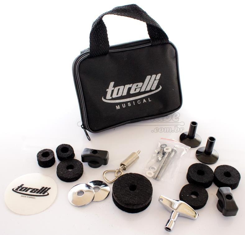 Kit SOS Torelli TA149 Primeiros Socorros 27 pç c/ Bag, Feltros, Pad ...