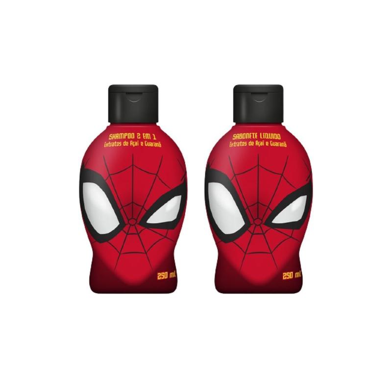 Kit Spider-man Shampoo + Sabonete Liquido - Nutriex - Kit Shampoo e ...