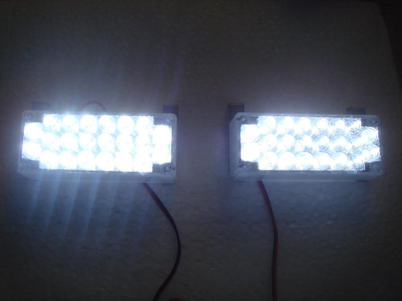 Kit Strobo Typer Branco 2 Leds Para Viaturas De Seguranca - Strobos ...