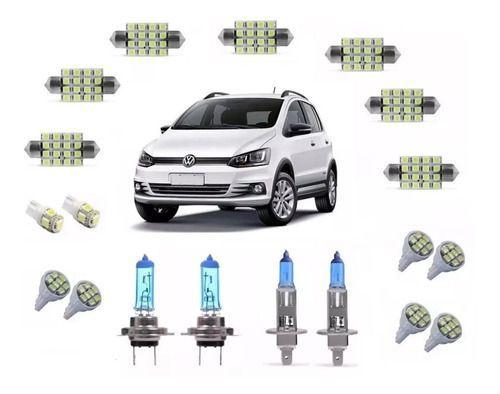 Kit Super Branca + Led Fox Spacefox Crossfox Space Cross - Tiger Auto ...