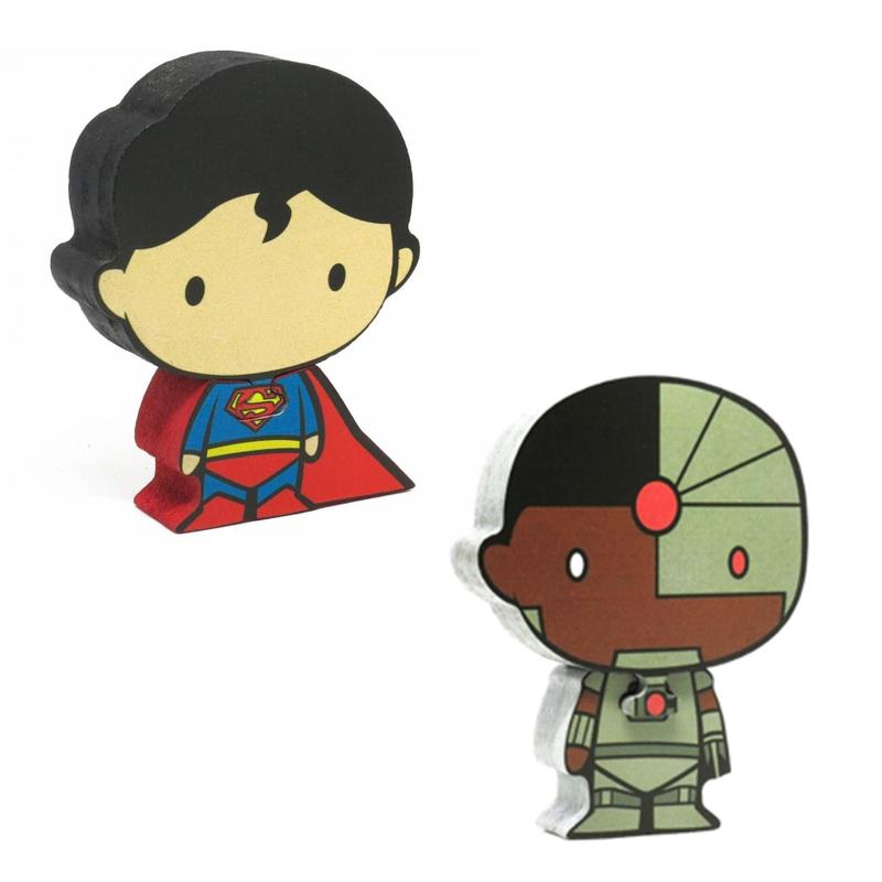 Kit Superman E Cyborg Toy Dc Comics - Puzzles Mania - Bonecos ...