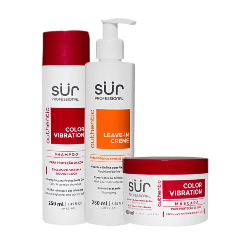 Kit Sur Professional Color Vibration Shampoo 250ml + Máscara 300ml ...