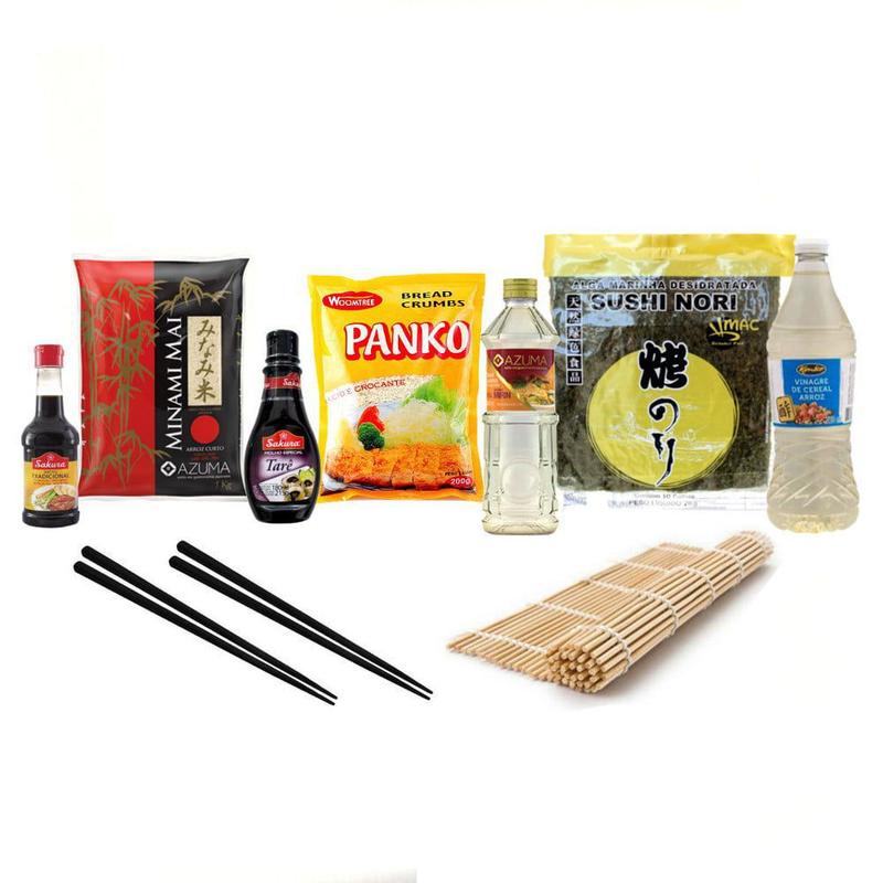 Kit Sushi Premium 2 - 9 itens - Hachi8 - Kit Comida Japonesa - Magazine ...