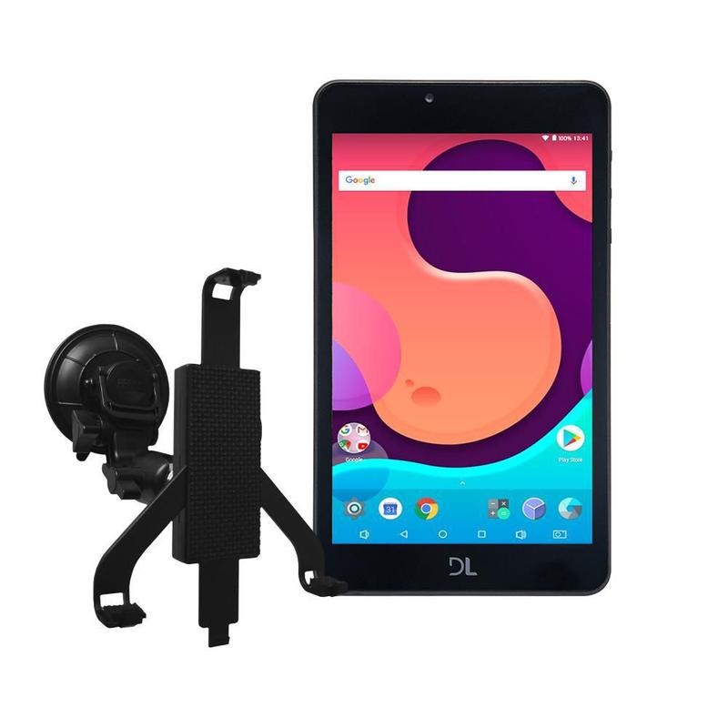 Kit Tablet DL Creative Tab 7" QuadCore Wi-Fi 1GB/8GB Com Suporte ...