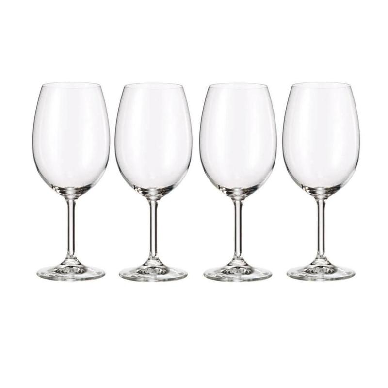Kit Taça para Vinho Tinto Cristallin 450ml com 4 unidades - Bohemia ...