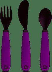 Kit Talher Garfo/Colher/Faca Infantil Munchkin - Kit Talher Infantil ...