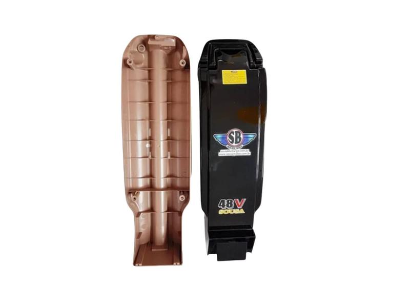 Kit Tampa Preta + Fundo Bateria Bike Elétrica Sousa Bike 48V - Bateria ...