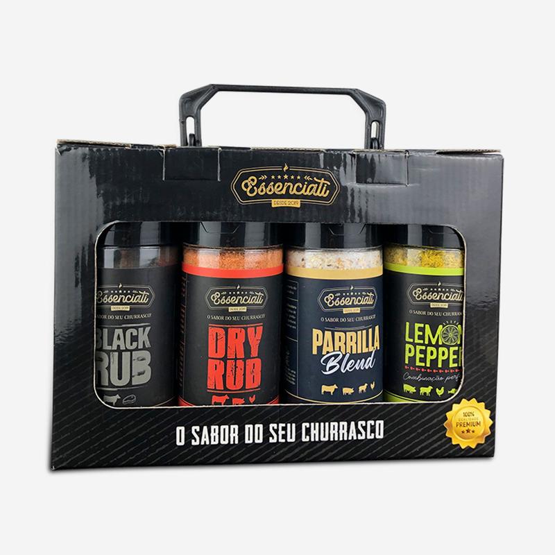 Kit temperos churrasco - Natural - Temperos e Condimentos - Magazine Luiza