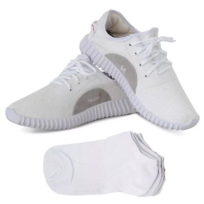 Kit Tenis Masculino Esportivo Academia Corrida e Meia - Loja Rhea ...