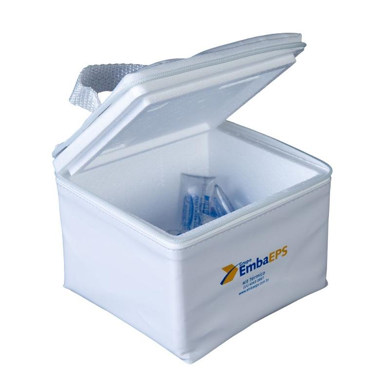 Kit Térmico de Transporte de Medicamento 0,4L Emba - Caixa Térmica ...