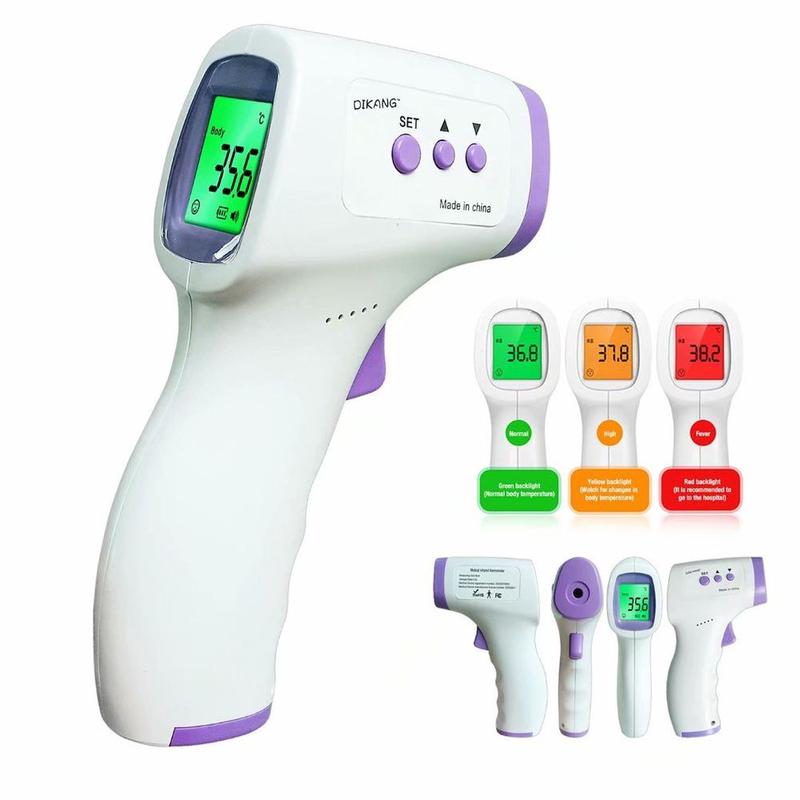 Kit Termômetro Digital Laser Dikang + Oxímetro De Pulso/Dedo Fingertip ...