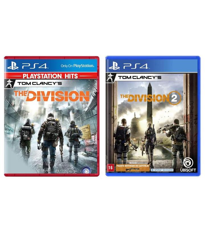 Kit: Tom Clancy's The Division + The Division 2 - Ubisoft - Jogos de ...