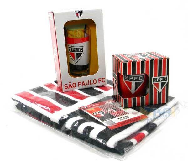Kit Torcedor SPFC SP 3x1 toalha caneca copo Longo - AllMix - Kit de ...
