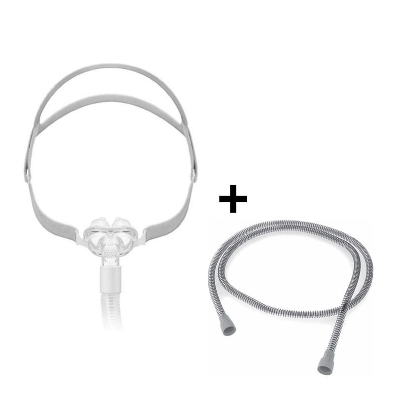 Kit Traqueia Slimline Resmed E Máscara Nasal Pillow Yp-01 - Yuwell C/ 3 ...