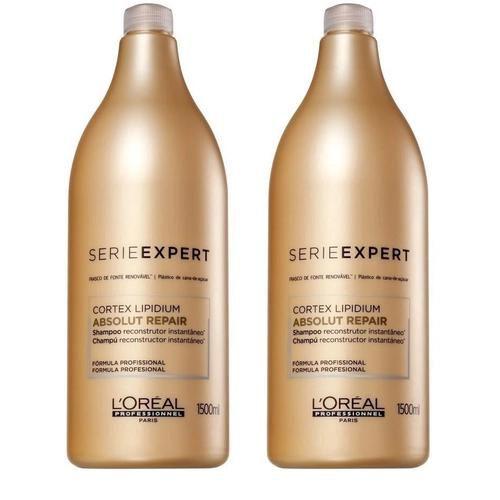 Kit Tratamento Shampoo & Condicionador Capilar - Cortex 1500ml - L'real ...