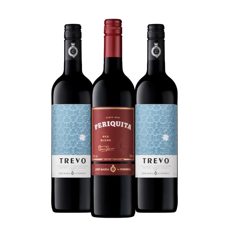 Kit Trevo Tinto e Periquita Red Blend - 3 unidades - Kits - Vinho ...