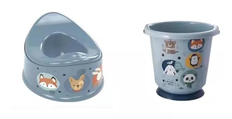 Kit Troninho Urinol +banheira Para Bebê Sensitive Ofurô - Plasútil ...