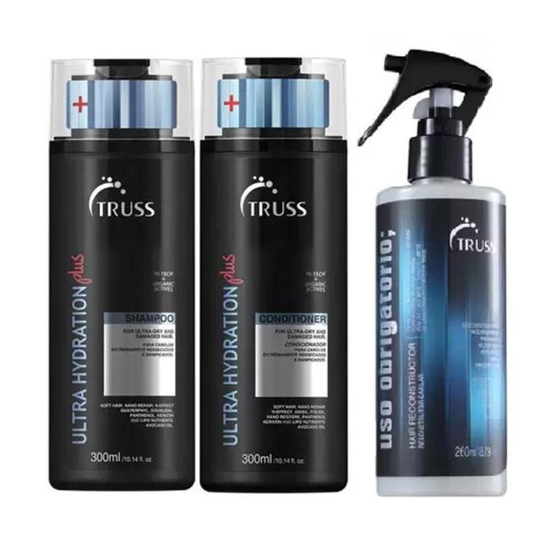 Kit Truss - Sh Ultra Hidration Plus 300ml, Cond Ultra Hydration Plus 300ml + Uso Obrigatório ...