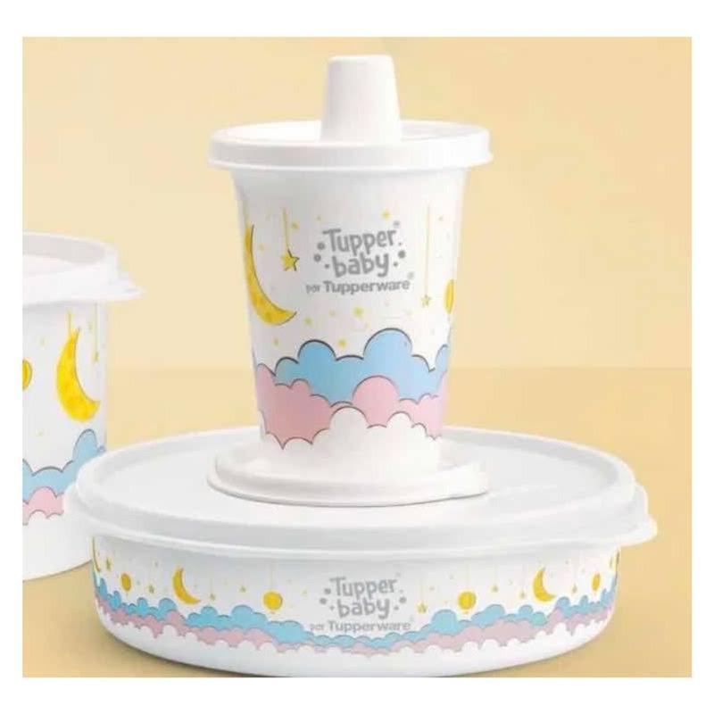 Kit Tupperware Infantil Tupper Baby Copinho + Pratinho Volta as Aulas ...