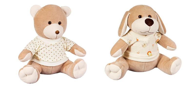 Kit Urso pimpão e cachorrinho caca - Anjos Baby Toys - Pelúcia ...