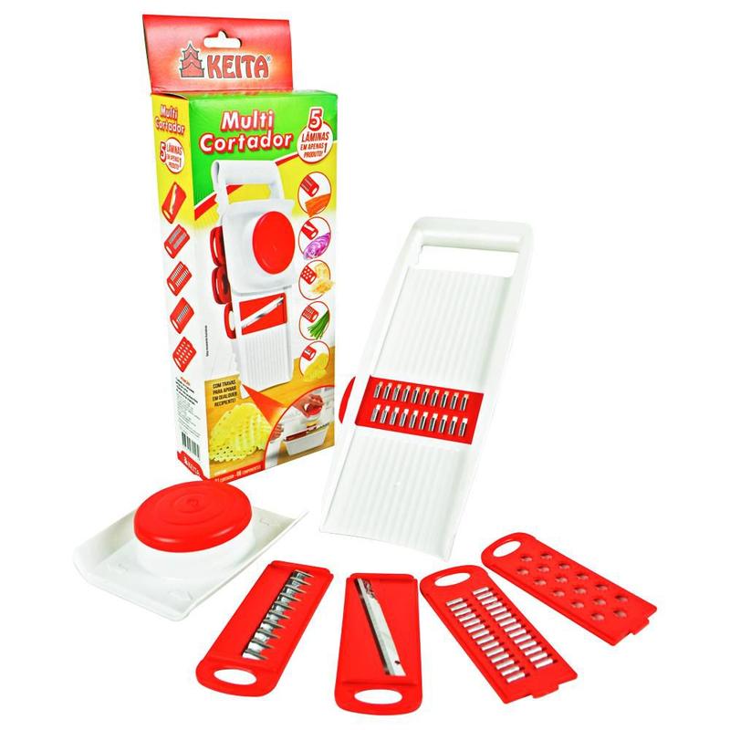 Kit Utensílios de Cozinha Mega Kitchen 7 Peças 14 Utilidades - Keita ...
