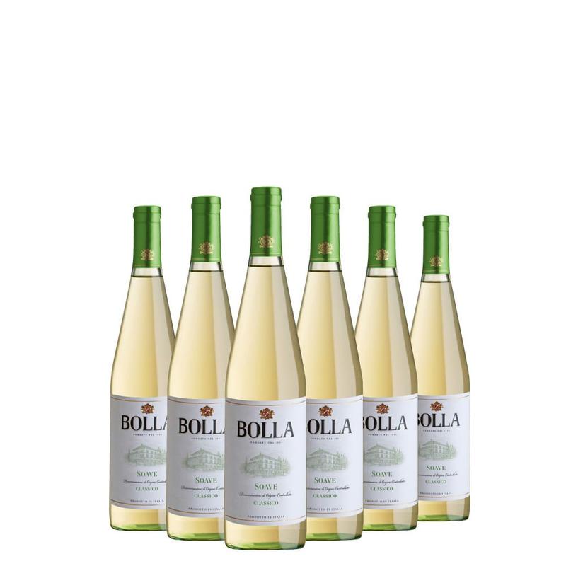 Kit Vinho Branco Bolla Soave Classico Doc 750ml 06 Unidades - Vinho - Magazine Luiza
