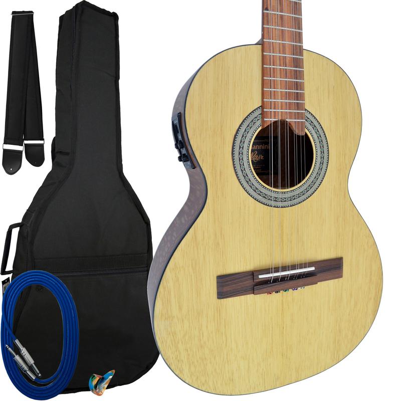 Kit Viola Profissional Elétrica Caipira VS1 EQ NS Louro Faia Giannini ...